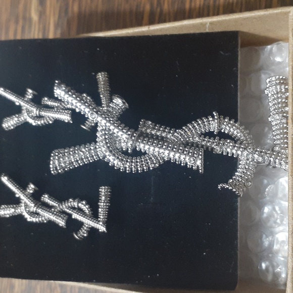 Yves Saint Laurent | Jewelry | Ysl Yves Saint Laurent Brooch | Poshmark
